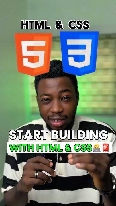 Stop Studying HTML & CSS - Start Building Projects #coding #codingtips #webdev #techtips # ...