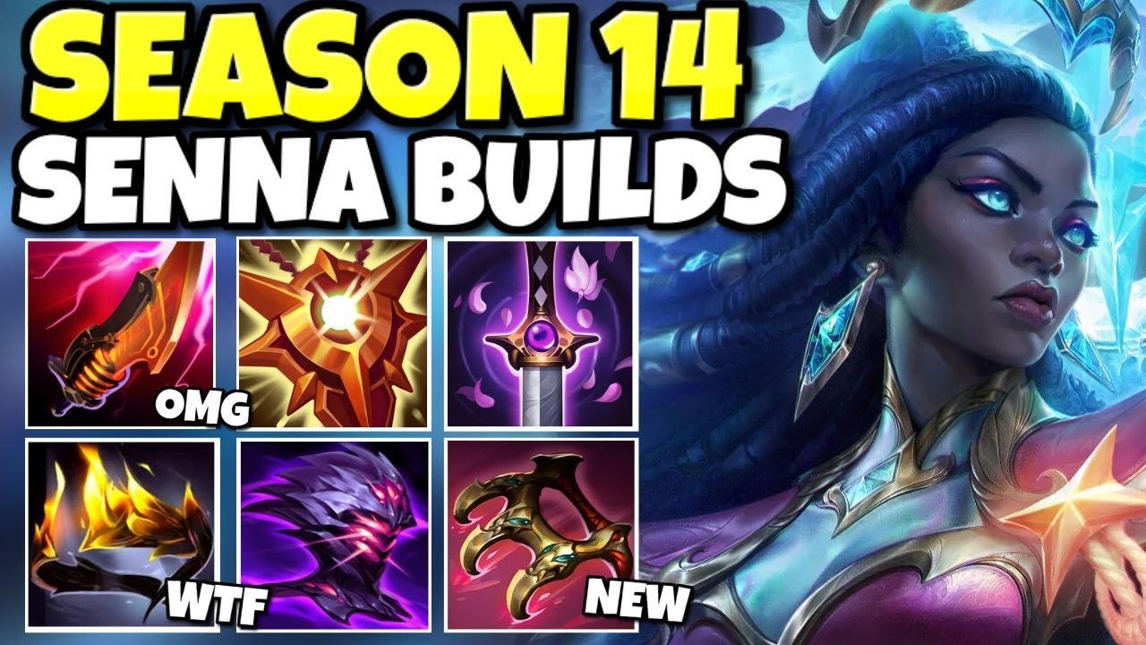 TRYING EVERY SENNA BUILD POSSIBLE FOR SEASON 14! (THE SENNA MOVIE ...