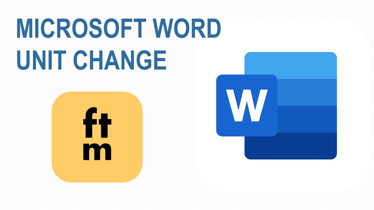Changing Units in Microsoft Word: A Step-by-Step Guide! 📏 ️ - YouTube