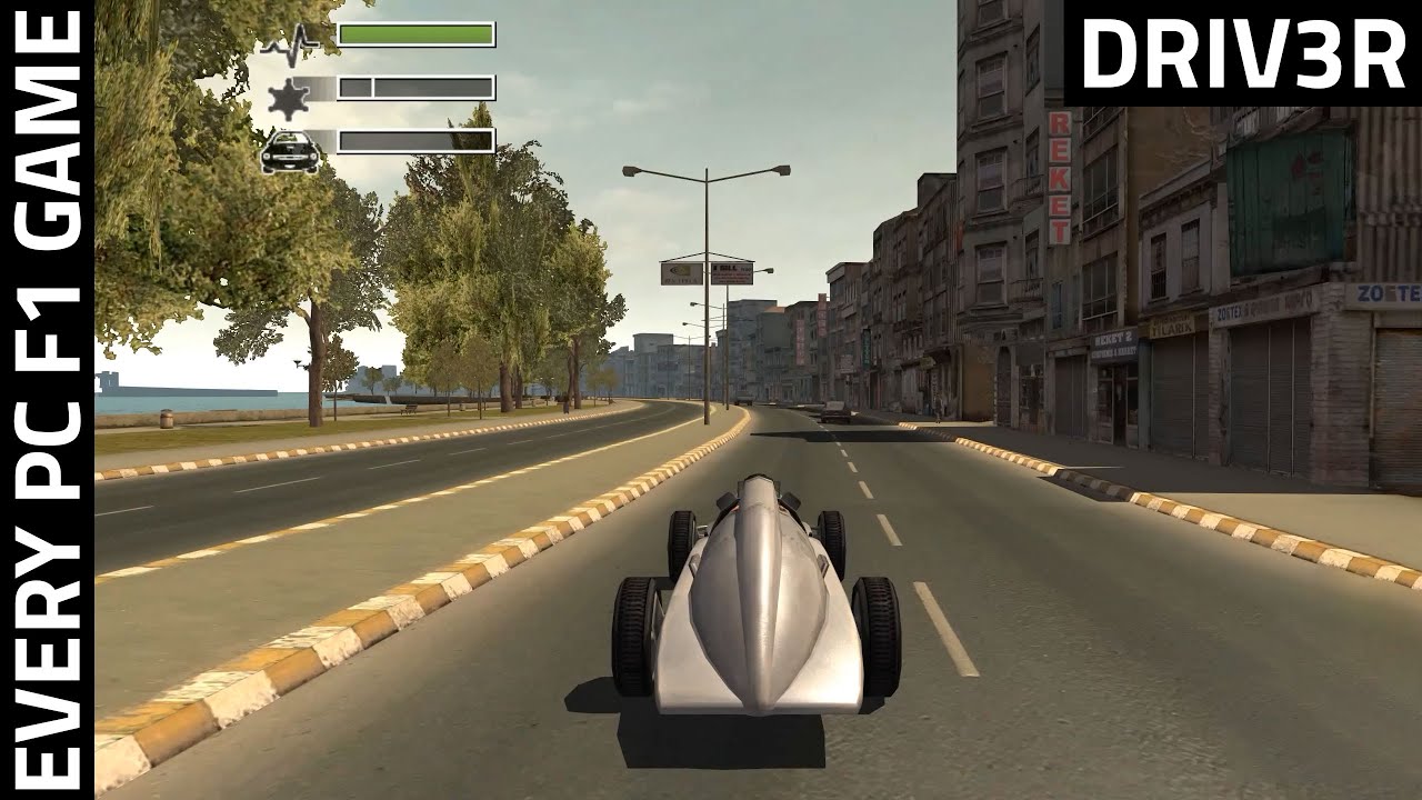 Driv3r (2005) - Every PC F1 Game - YouTube