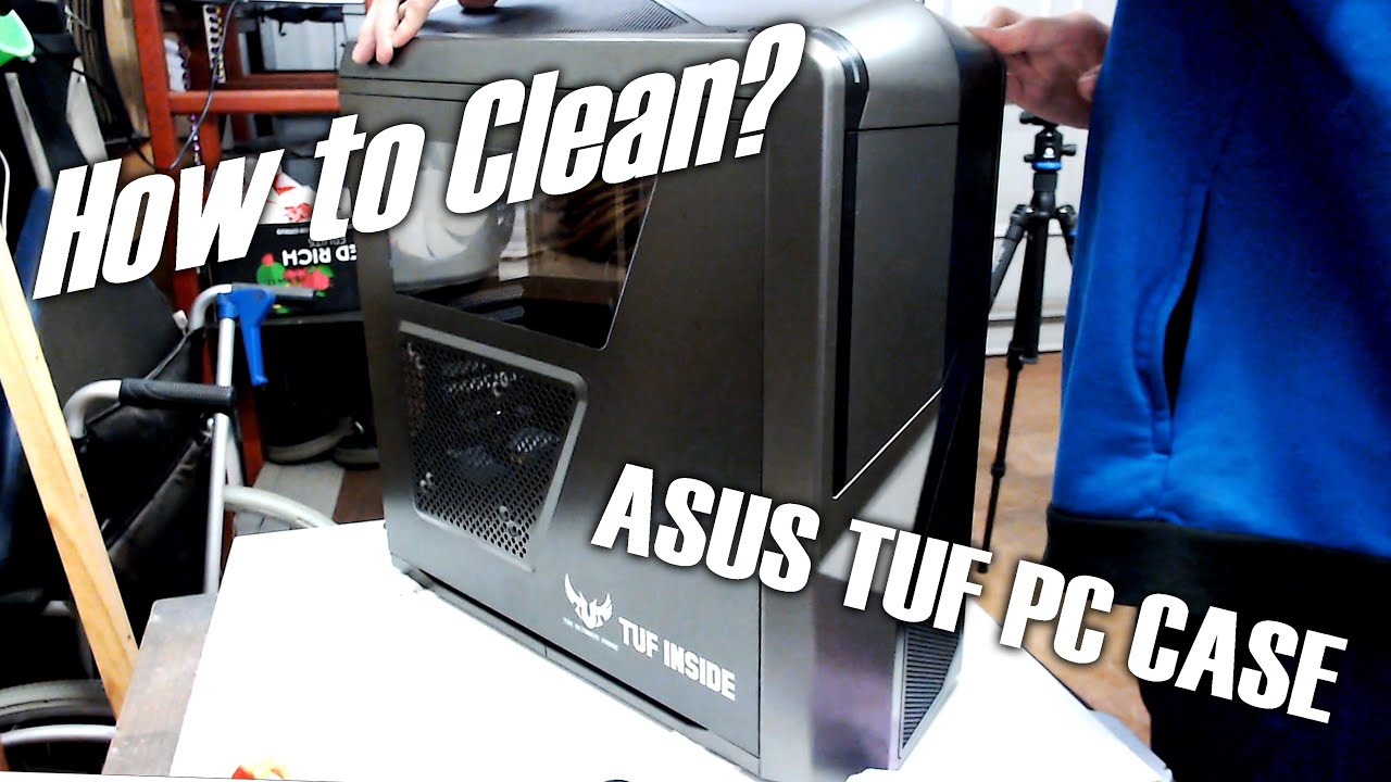 How to Clean your OLD PC Case Power supply and fans in the WRONG way ...