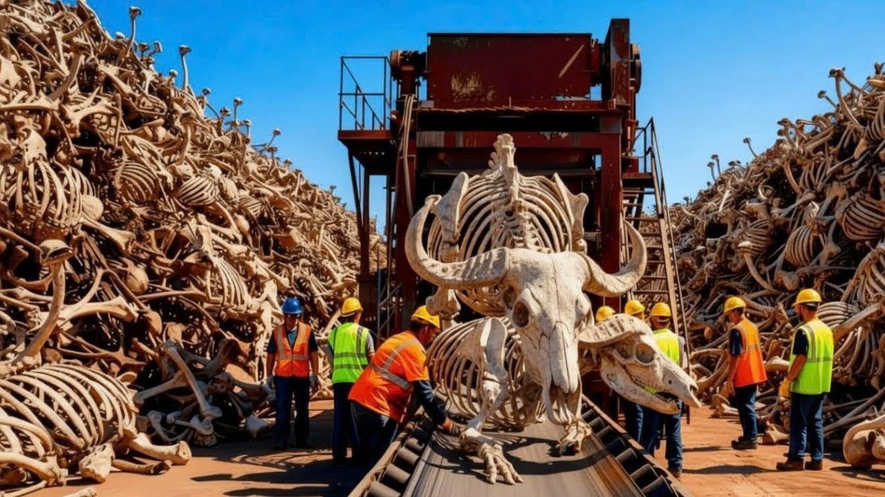 Inside the Giant Factory That Turns Animal Bones Into Industrial ...