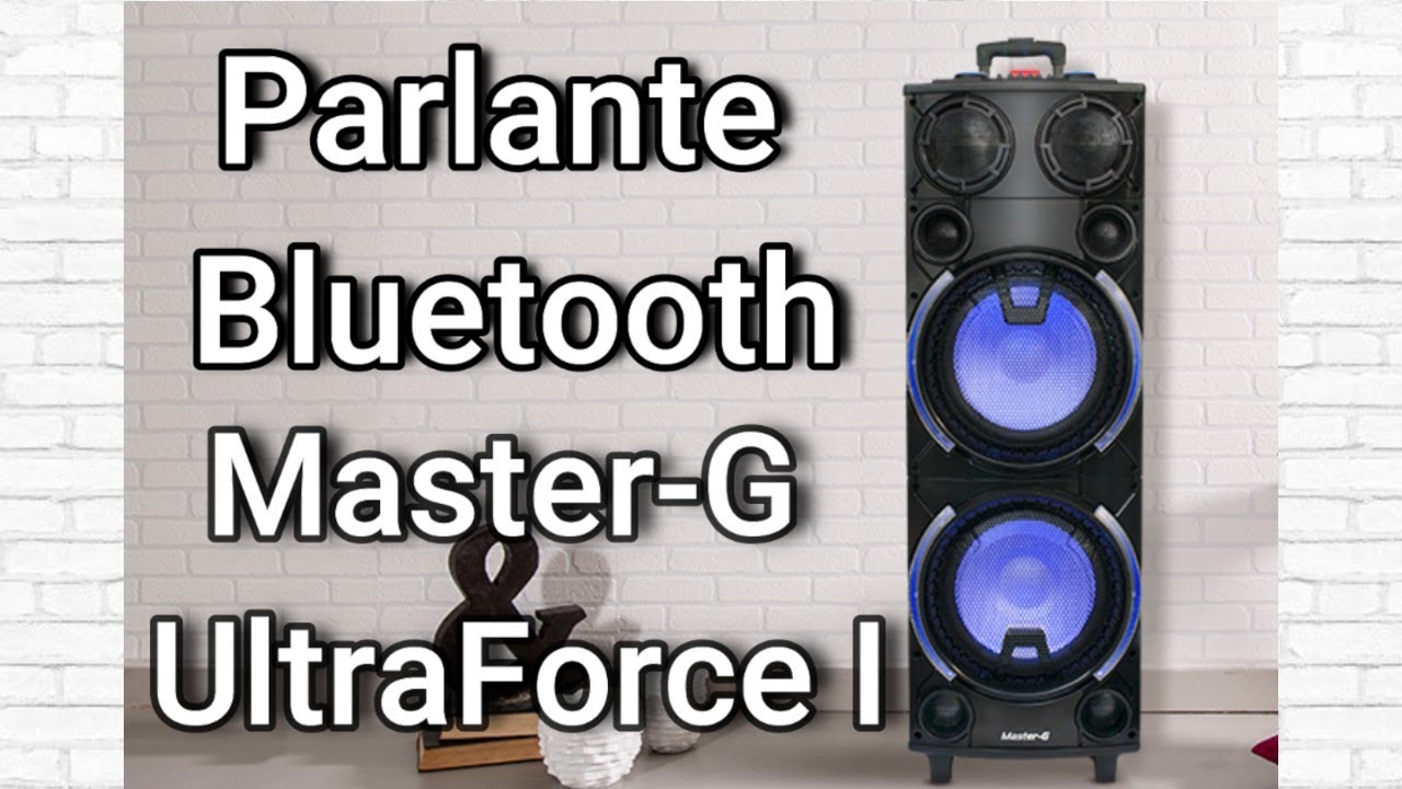 Parlante Bluetooth Master-G UltraForce I-UNBOXING - YouTube