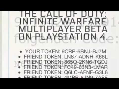 IW BETA CODES *FREE* PS4 - YouTube