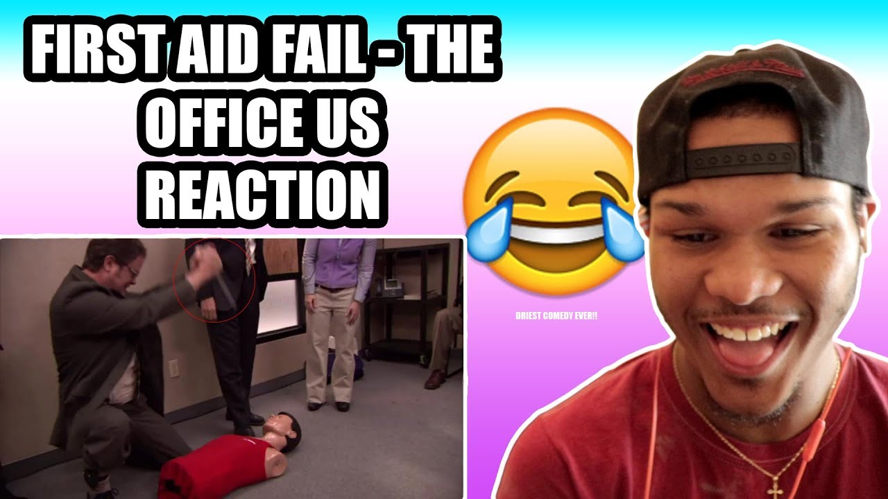 *WHO'S FUNNIER MICHAEL OR DWIGHT?* FIRST AID FAIL - THE OFFICE US ...