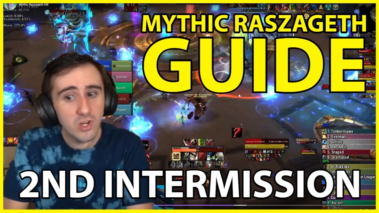 Raszageth Mythic Intermission 2 Guide - YouTube