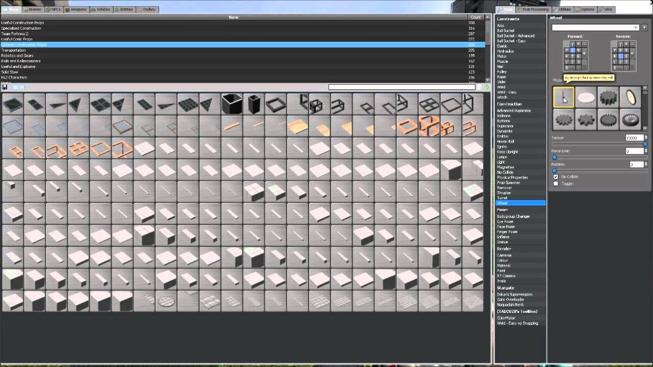 Germany Gmod Tutorials: Die Basic Tools im Überblick Part 2 - YouTube
