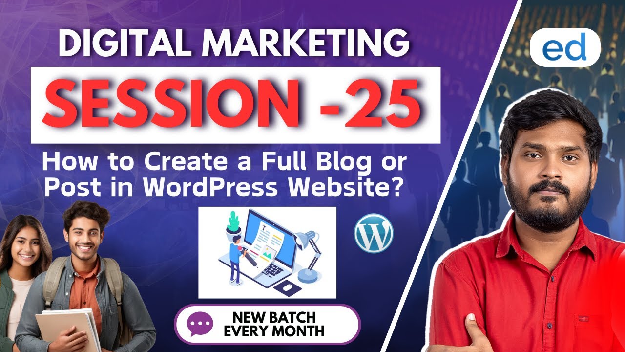 How to Create a Full Blog or Post in WordPress Website? | Digital ...