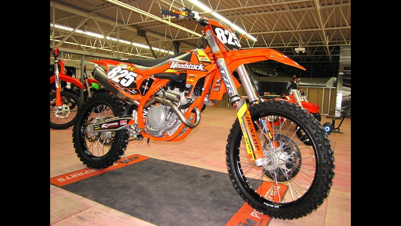 2016 KTM 250 SX-F FACTORY RACE BIKE - YouTube