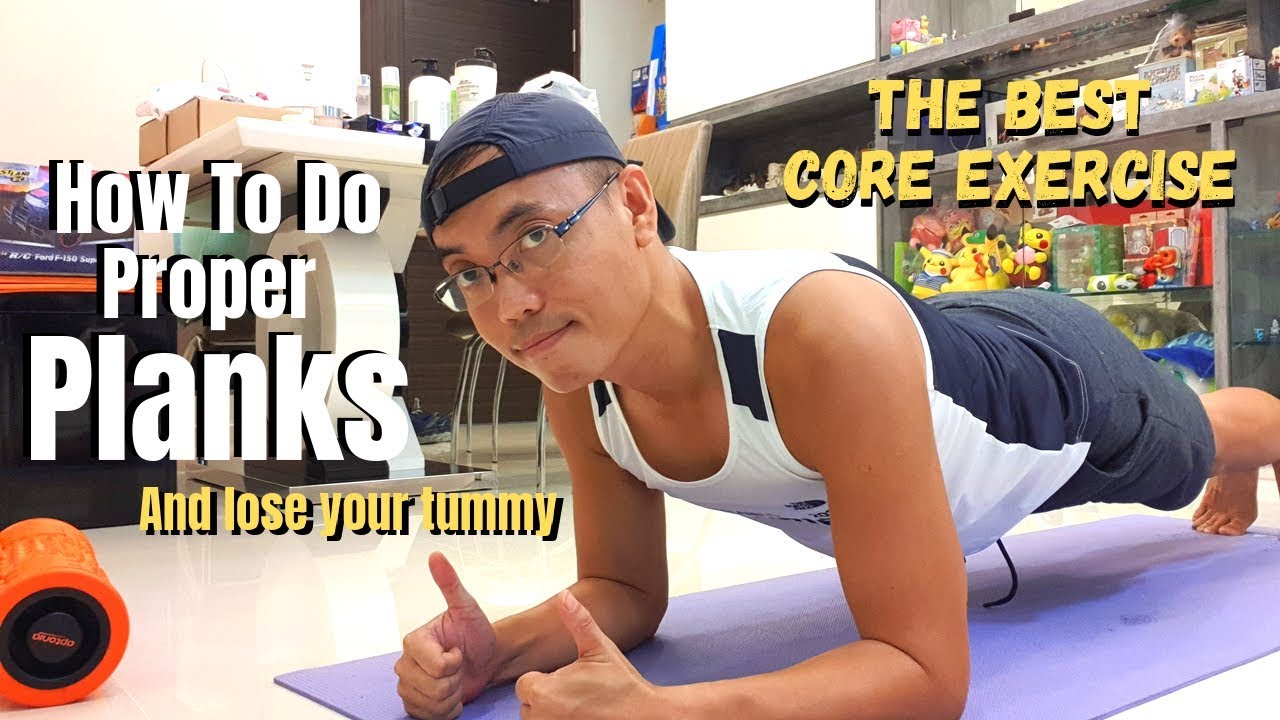 How To Do Proper Planks | What I did to achieve a strong core for ...
