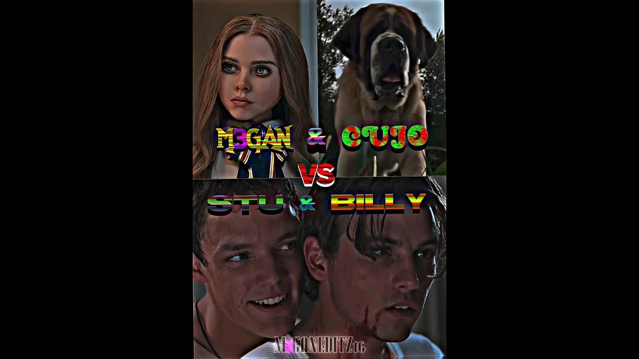 M3GAN & Cujo Vs Stu & Billy #battle #edit #cujo #cujoedit #m3gan # ...