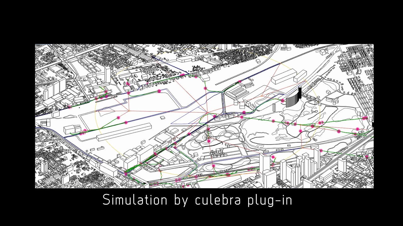 EXPERIMENTAL PROCESS DIAGRAM by Culebra plug-in grasshopper THESIS:LINK ...