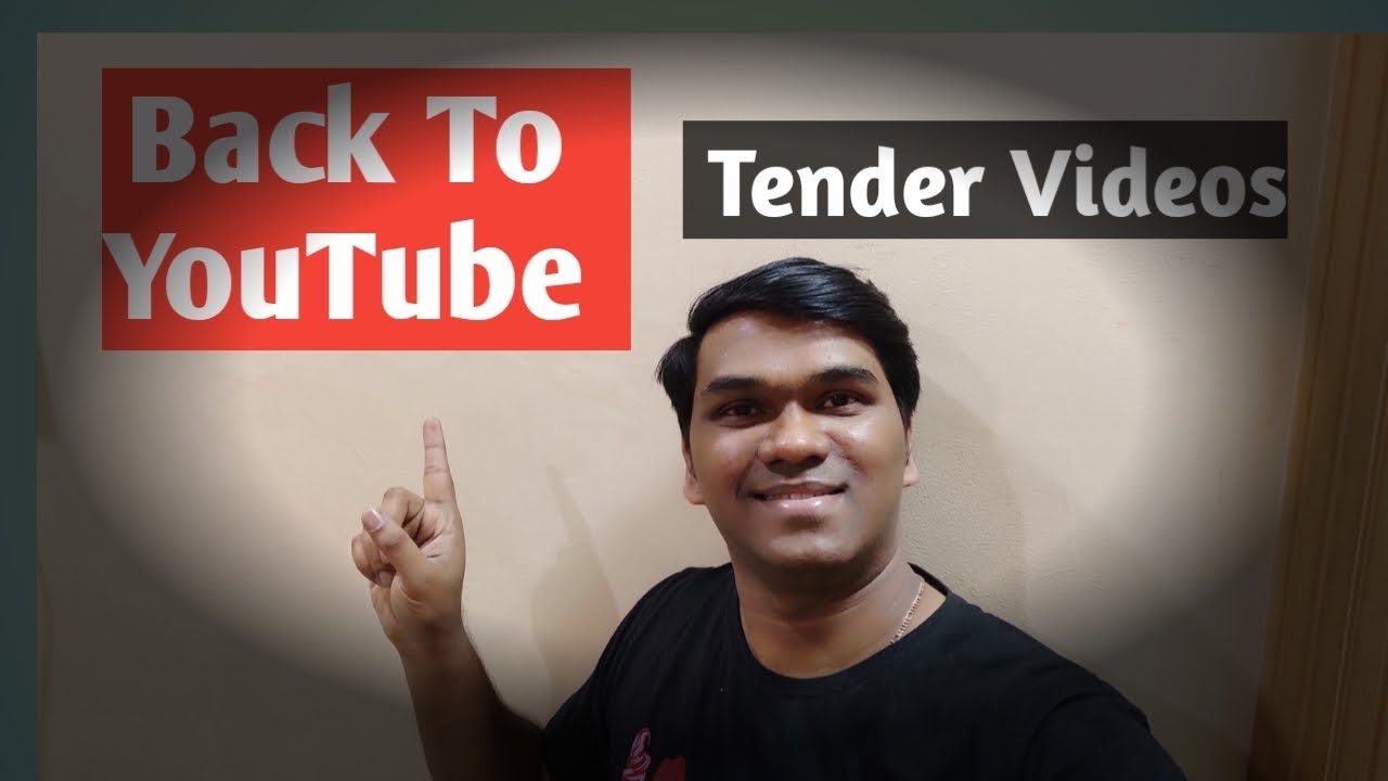 Back To YouTube again For Tender Videos / Etender / GeM - YouTube