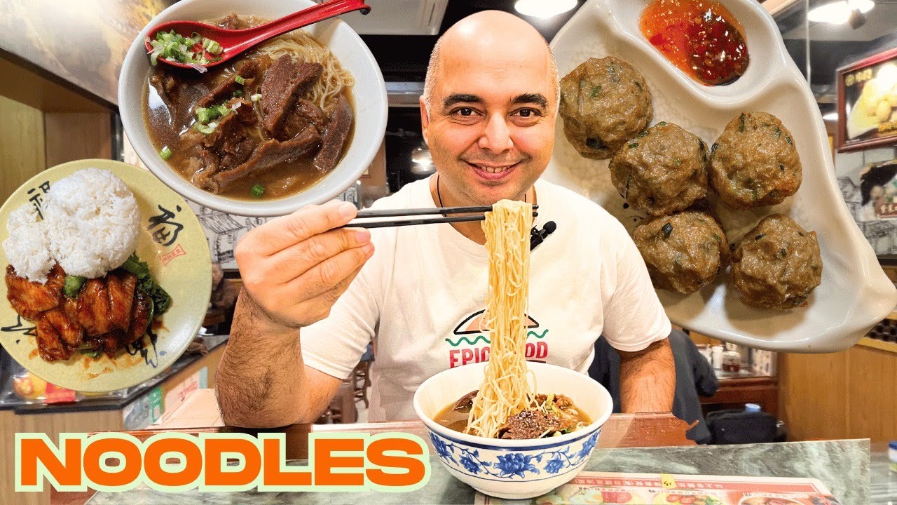 IS THIS The BEST Noodle Shop in Town? - YouTube