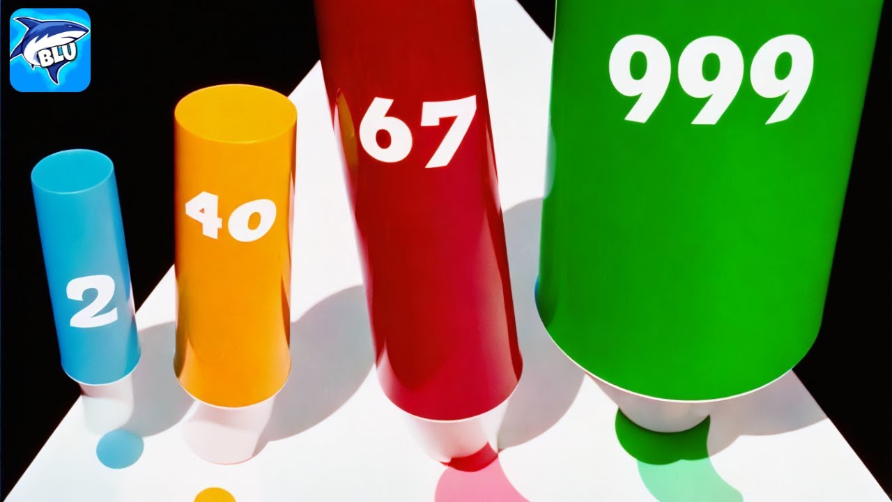 Crayon Rush 3D - Color Math Games Tablet Gameplay - YouTube