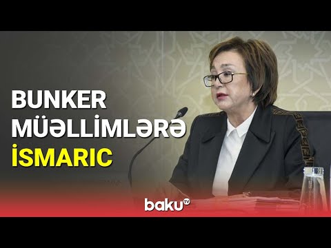 Məleykə Abbaszadə bunker müəllim və kursları tənqid etdi - BAKU TV