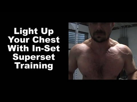 Blow Up Your Pecs FAST With In-Set Superset Training for Chest - YouTube