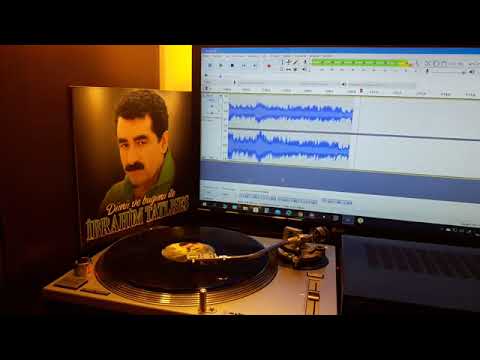 İbrahim Tatlıses Gözlerim Yaşlı Plak Kayıt