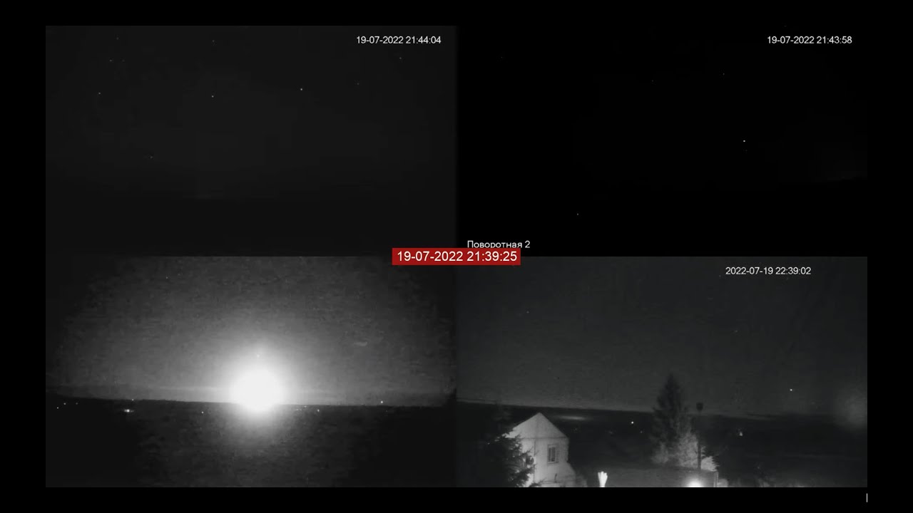 Surface-to-air missile (SAM) 17 Hit near Kramatorsk | 19 Jul 2022 - YouTube