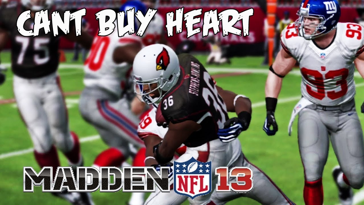 Madden 13 - Larry Fitzgerald There When I Need Him Can't Buy Heart ...