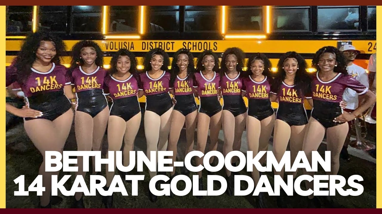 Bethune-Cookman 14-Karat Gold Dancers - YouTube