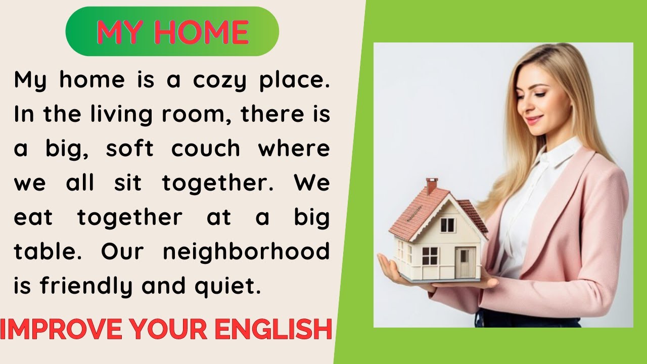 My Home | Improve your English | Learning English Speaking | Level 1 ...