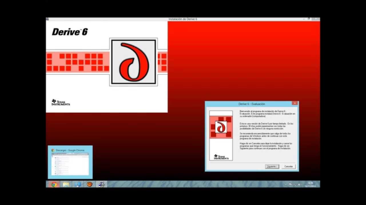 Como instalar Derive 6 en Windows 8 (español y Full) - YouTube