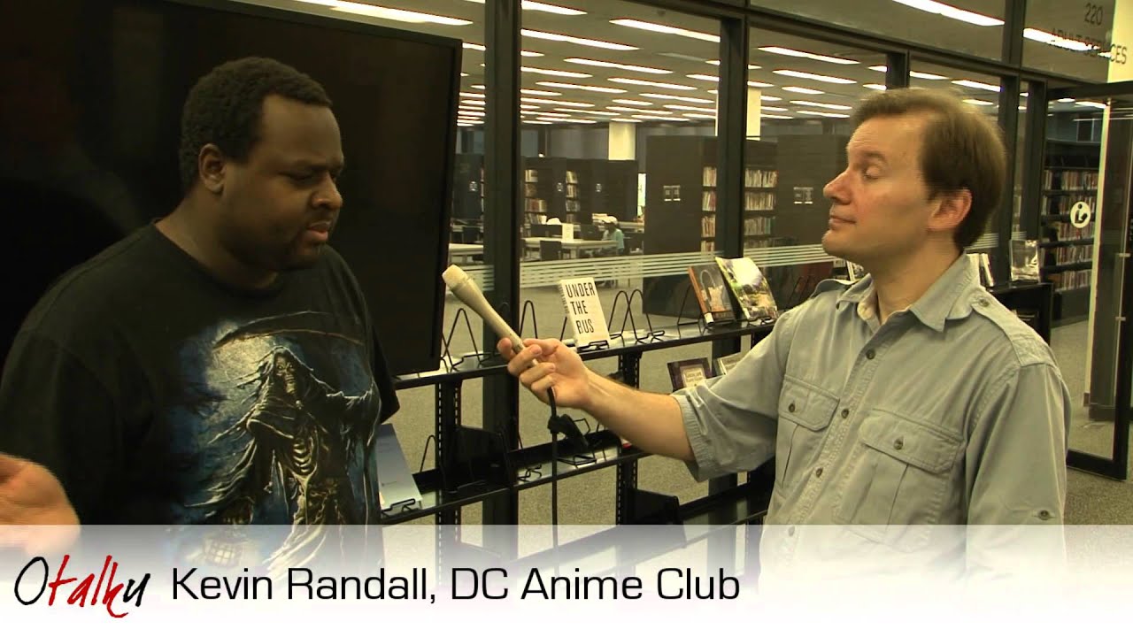 Otalku: Kevin Randall of DC Anime Club - YouTube