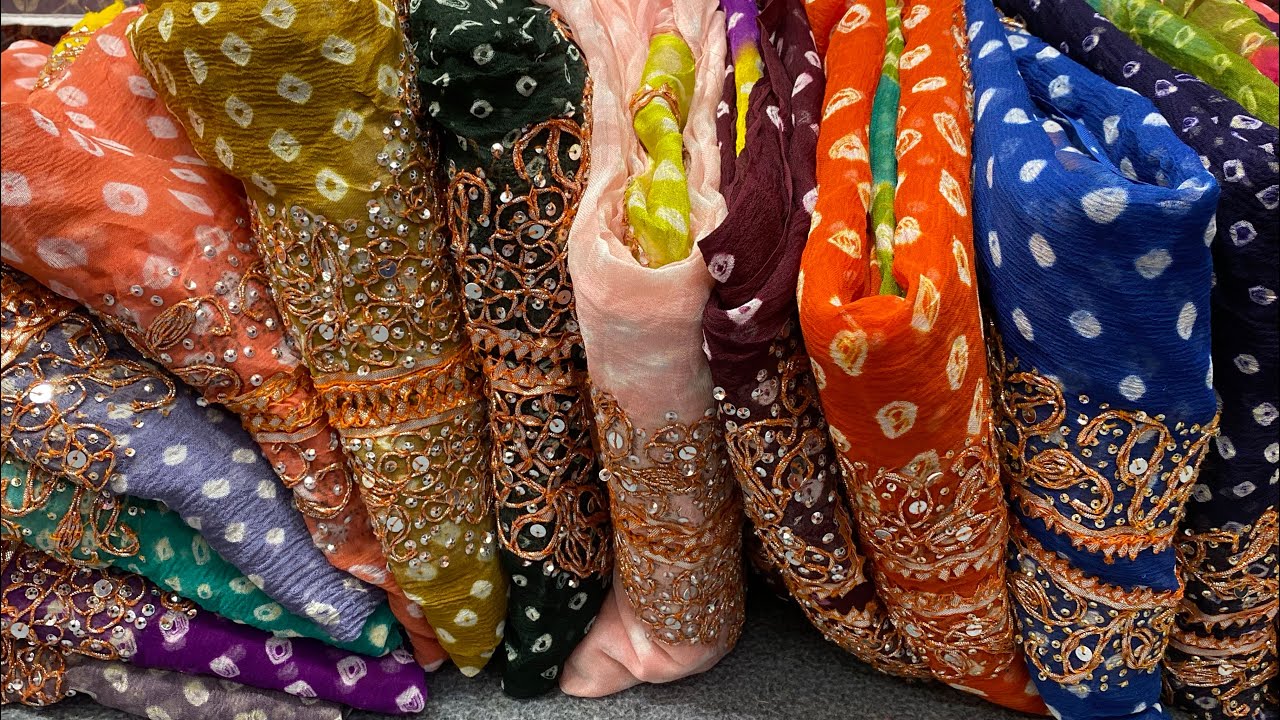 Pakistani Kundor Gota Luxury Chiffon Two Piece Eid Collection 2022 ...