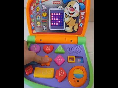 Fisher price laugh and learn smart screen laptop - YouTube