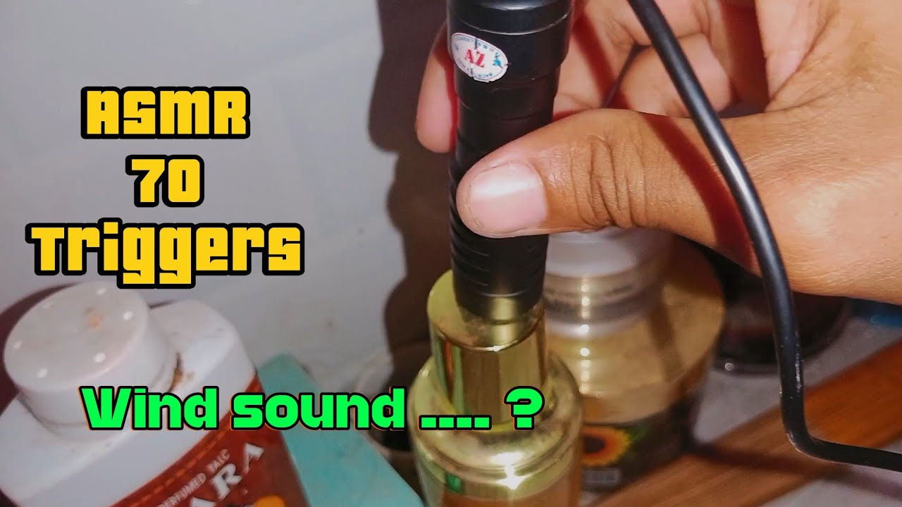 ASMR 70 Triggers In 1 minute - YouTube