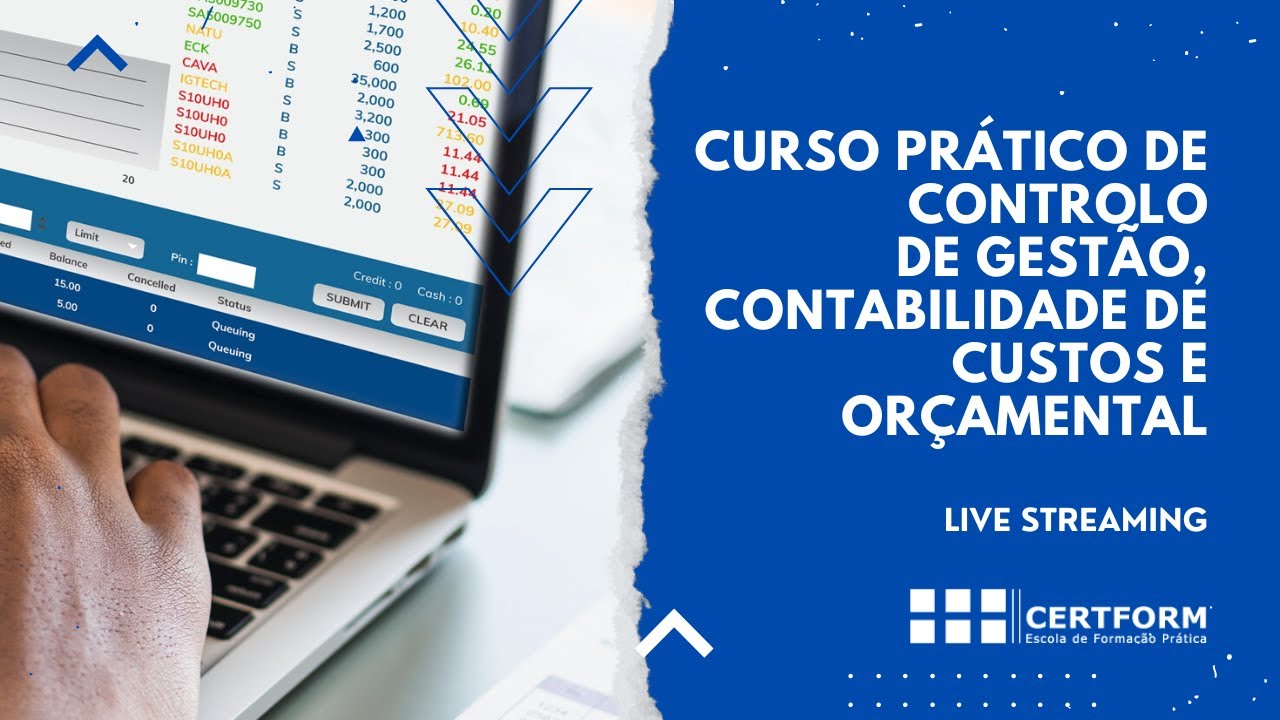 💼 Curso Prático de Controlo de Gestão, Contabilidade de Custos e ...