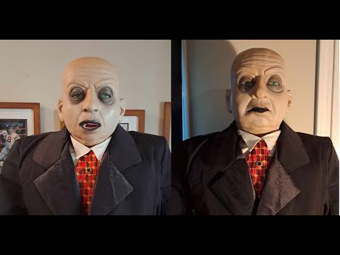 OVERHAULED/IMPROVED Gemmy Graves the Fat Butler Animatronic FIXED - YouTube