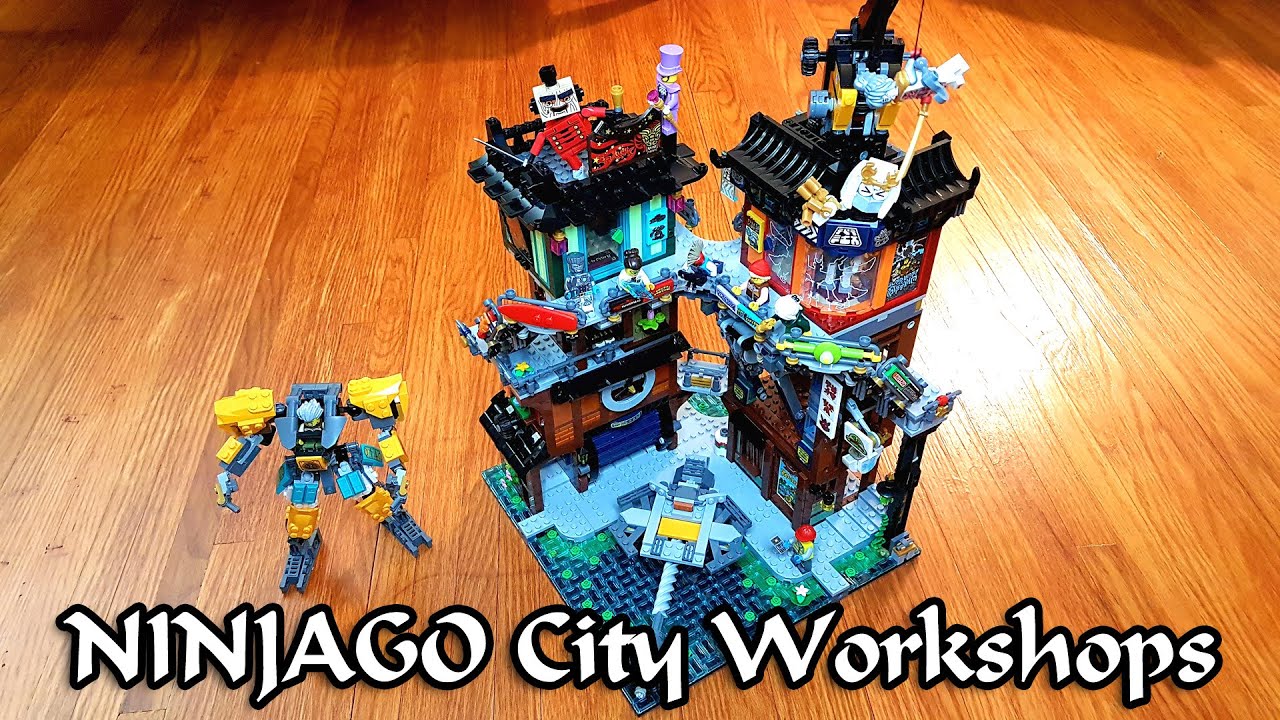 LEGO NINJAGO City Workshops (Speed Build | Fun with Play Features ...