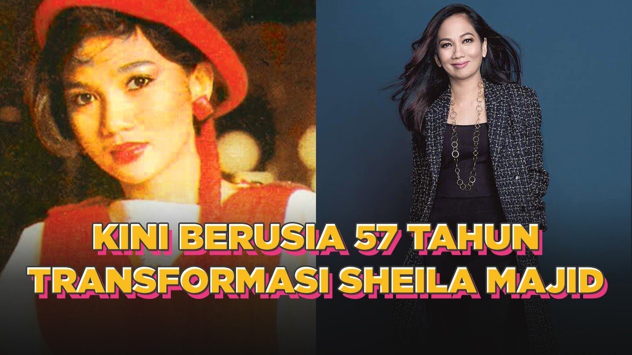 Kini Berusia 57 Tahun, Intip Transformasi Sheila Majid Dari Awal Karier ...
