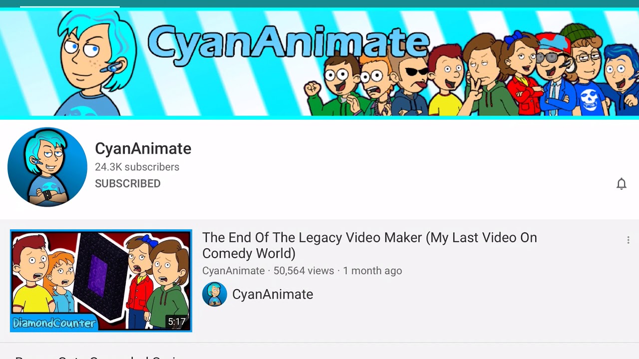 Subscribe To CyanAnimate - YouTube