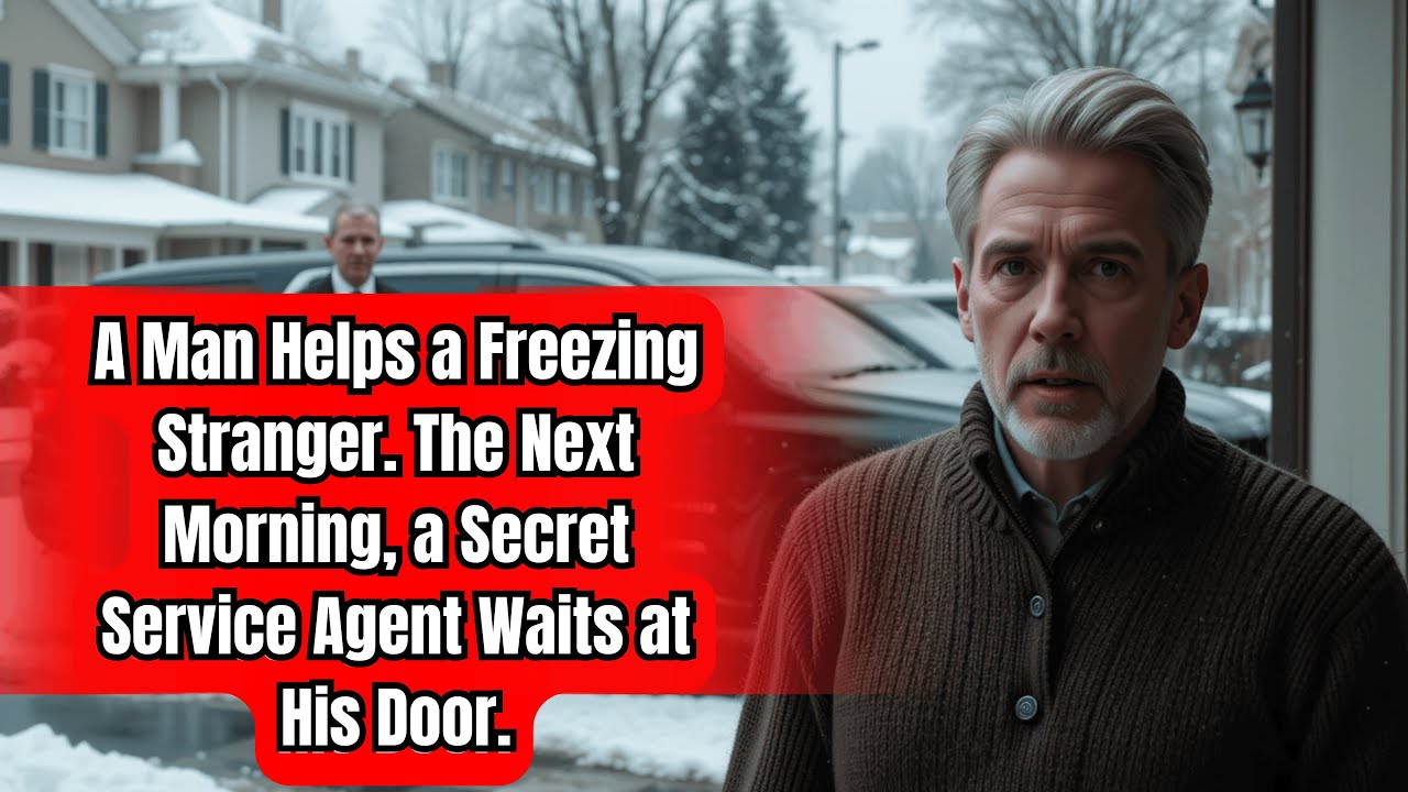 A Man Helps a Freezing Stranger. The Next Morning, a Secret Service ...