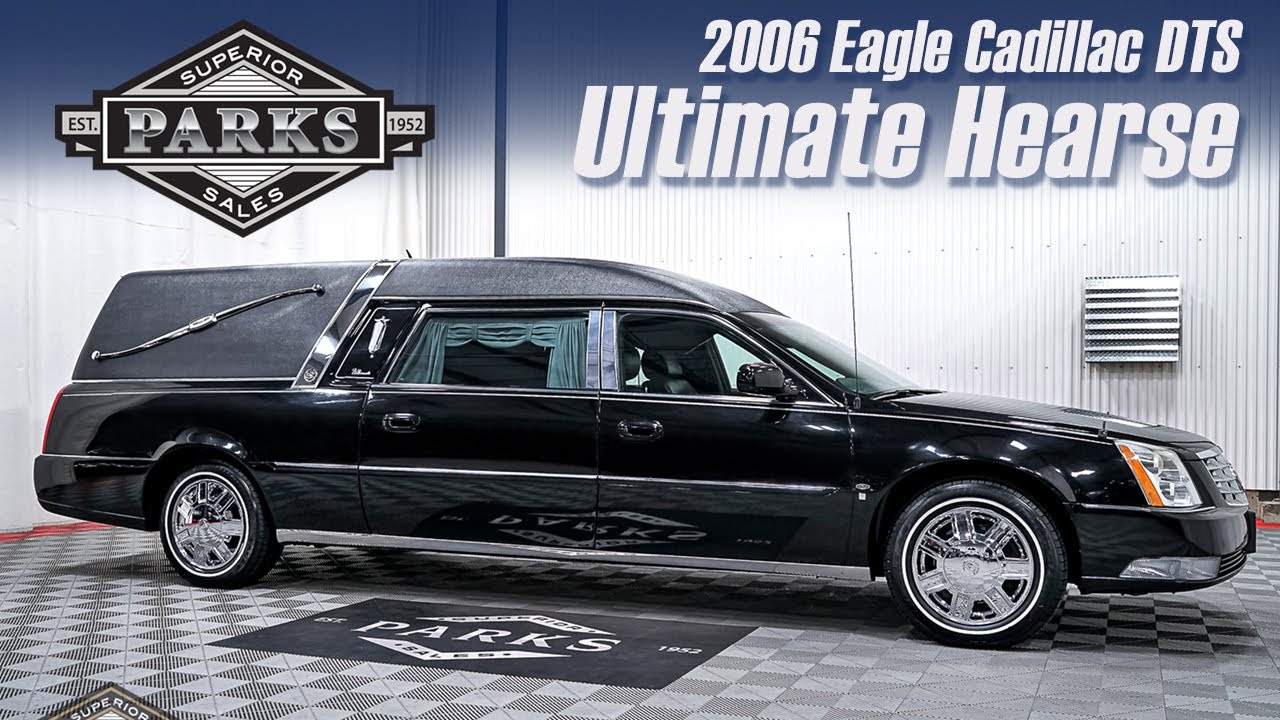 2006 Eagle Coach Cadillac DTS "Ultimate" Hearse (6U500725) - YouTube