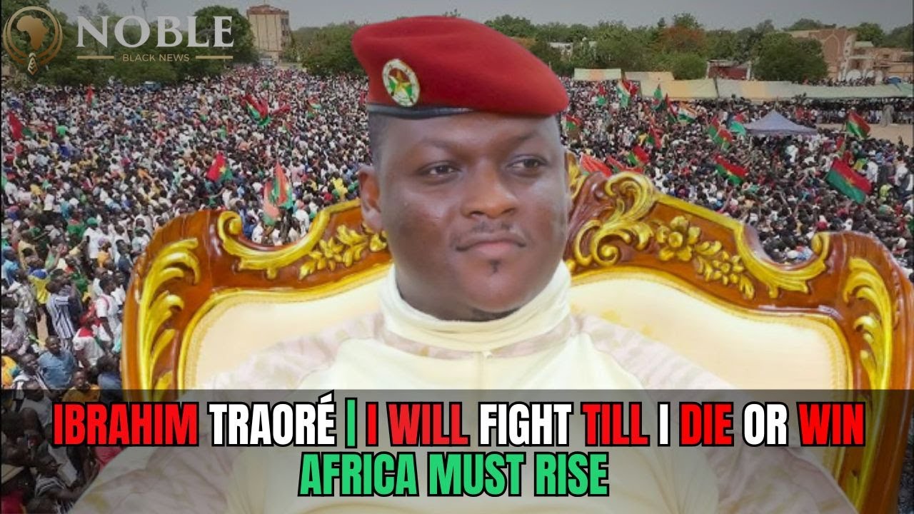 Burkina Faso President Ibrahim Traoré Speech in English! That Shock The ...