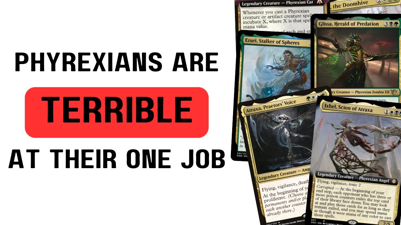 Phyrexian Commanders are Actually Really Bad Infect Commanders - YouTube