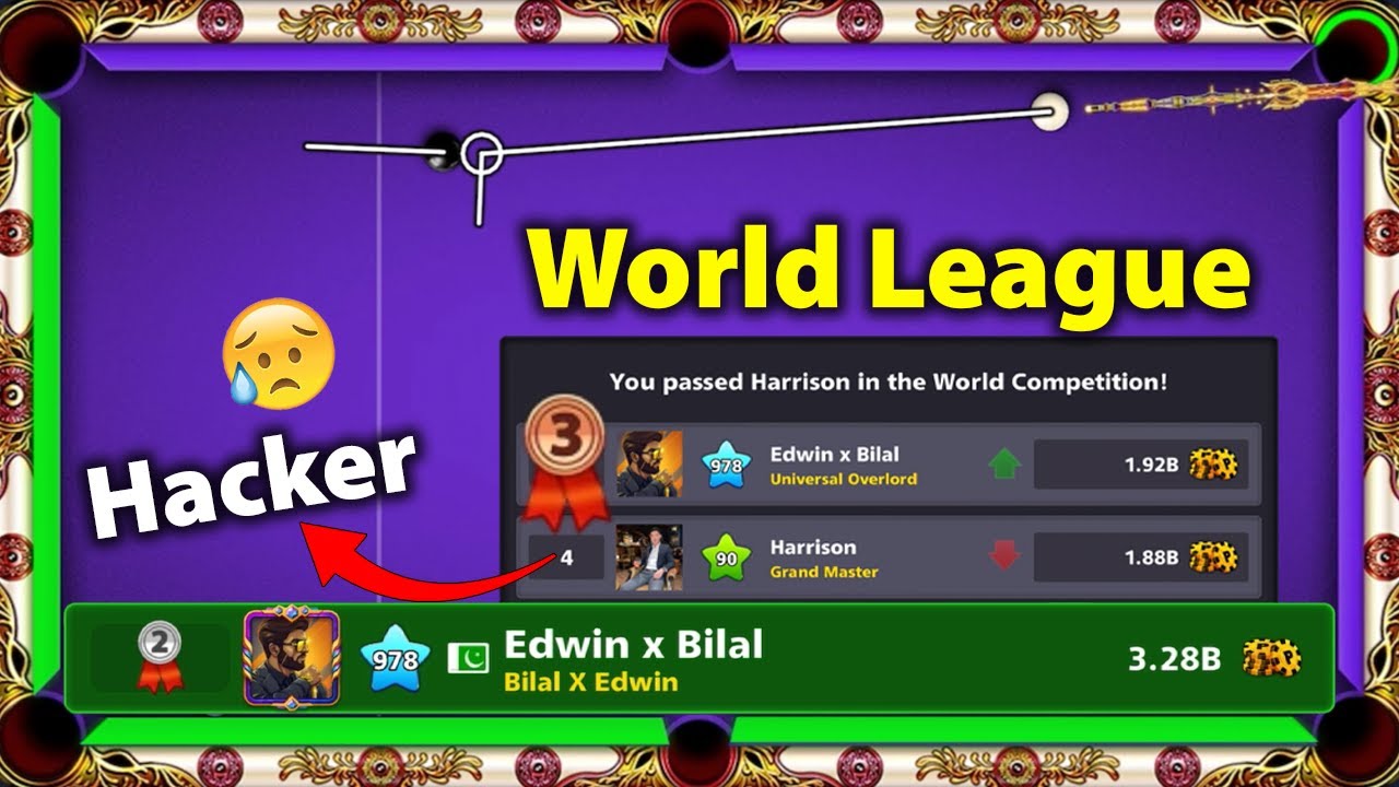 8 ball pool - World + Country League TOP against All Ha**ers 😥 - YouTube