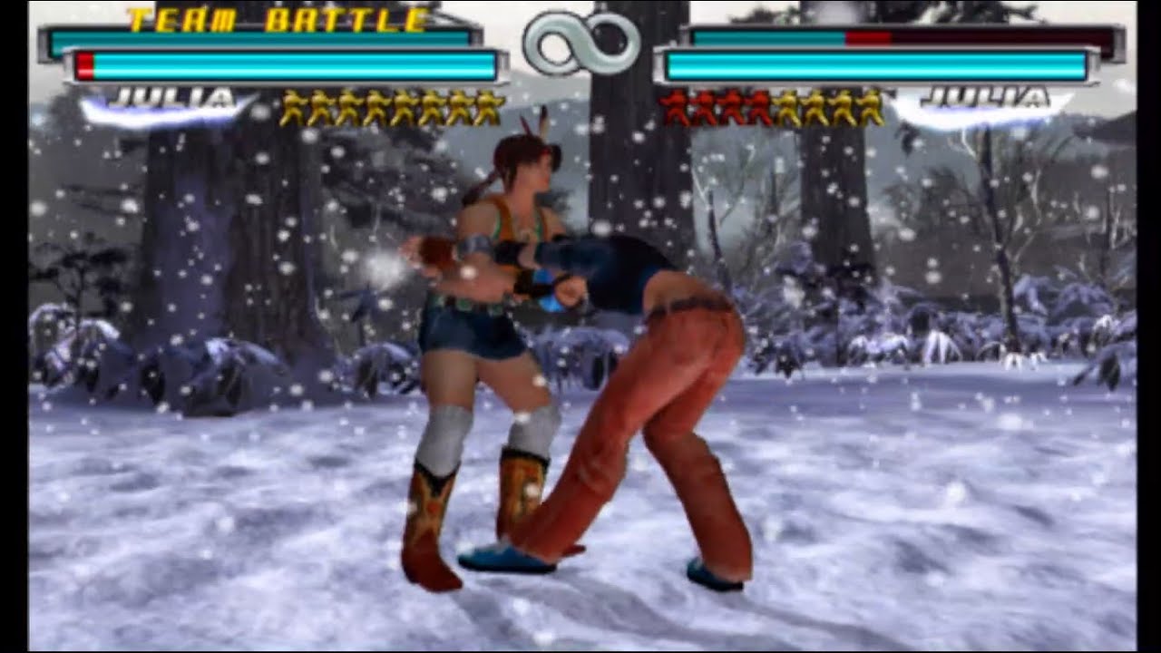 Tekken tag tournament (PS2) team battle #2 - YouTube