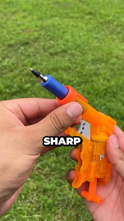 Putting Dangerous Objects in Nerf Darts ⚠️ - YouTube