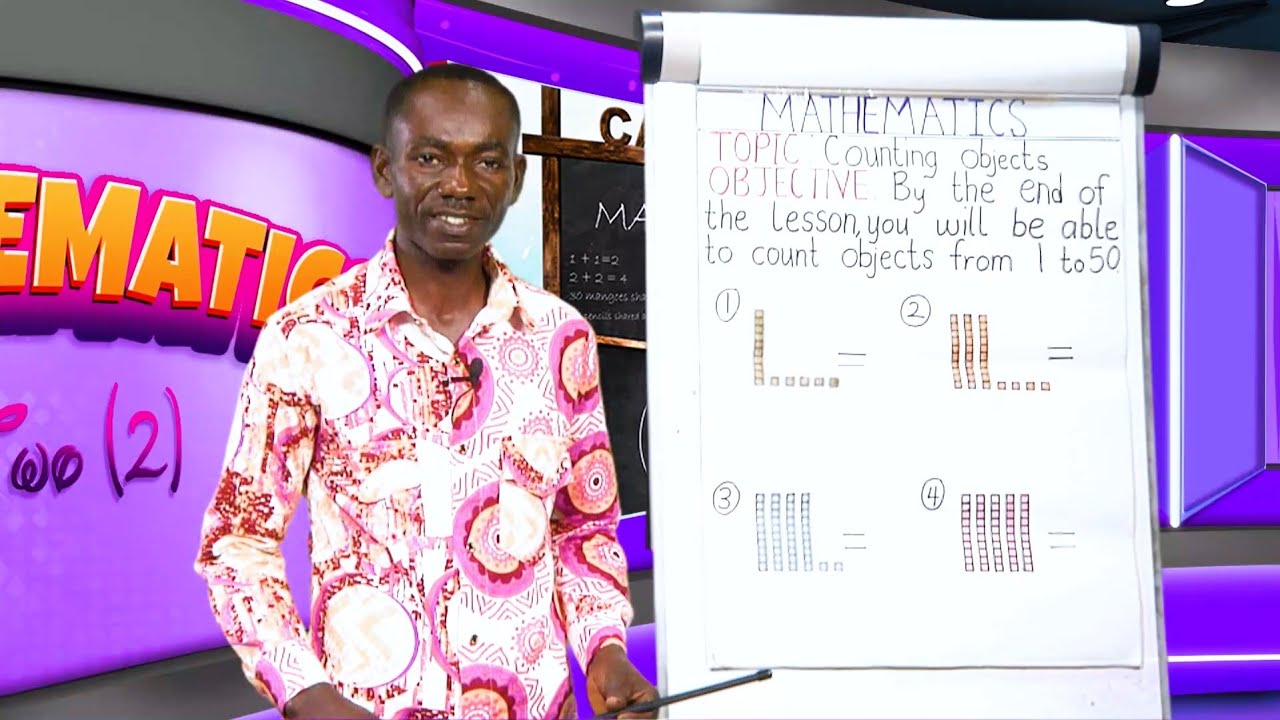 CAFDIL LESSONS: Mathematics Basic 2 Lesson 1(Counting Objects - YouTube