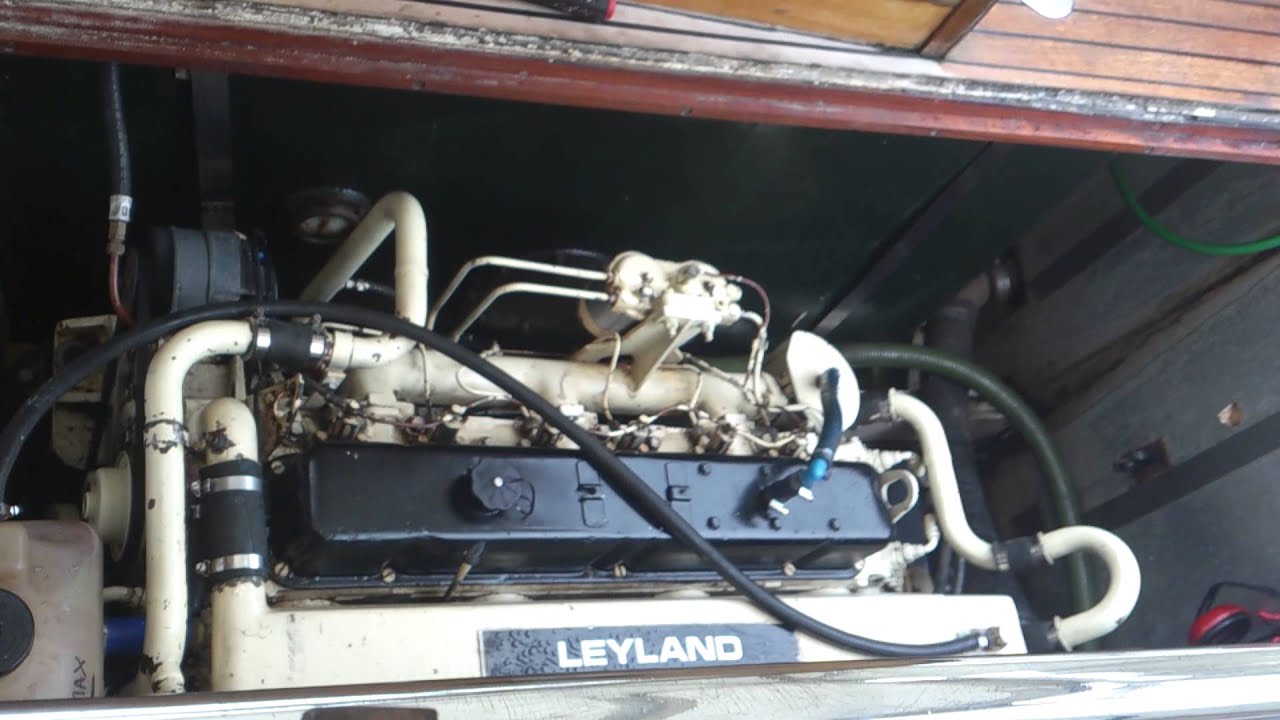 Leyland 6N125 Marine engine - YouTube
