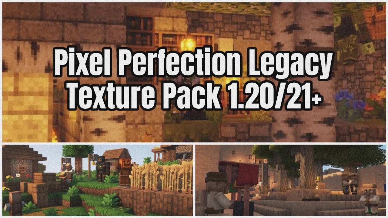 Pixel Perfection Legacy Texture Pack (1.21, 1.20) – MCPE/Bedrock - YouTube
