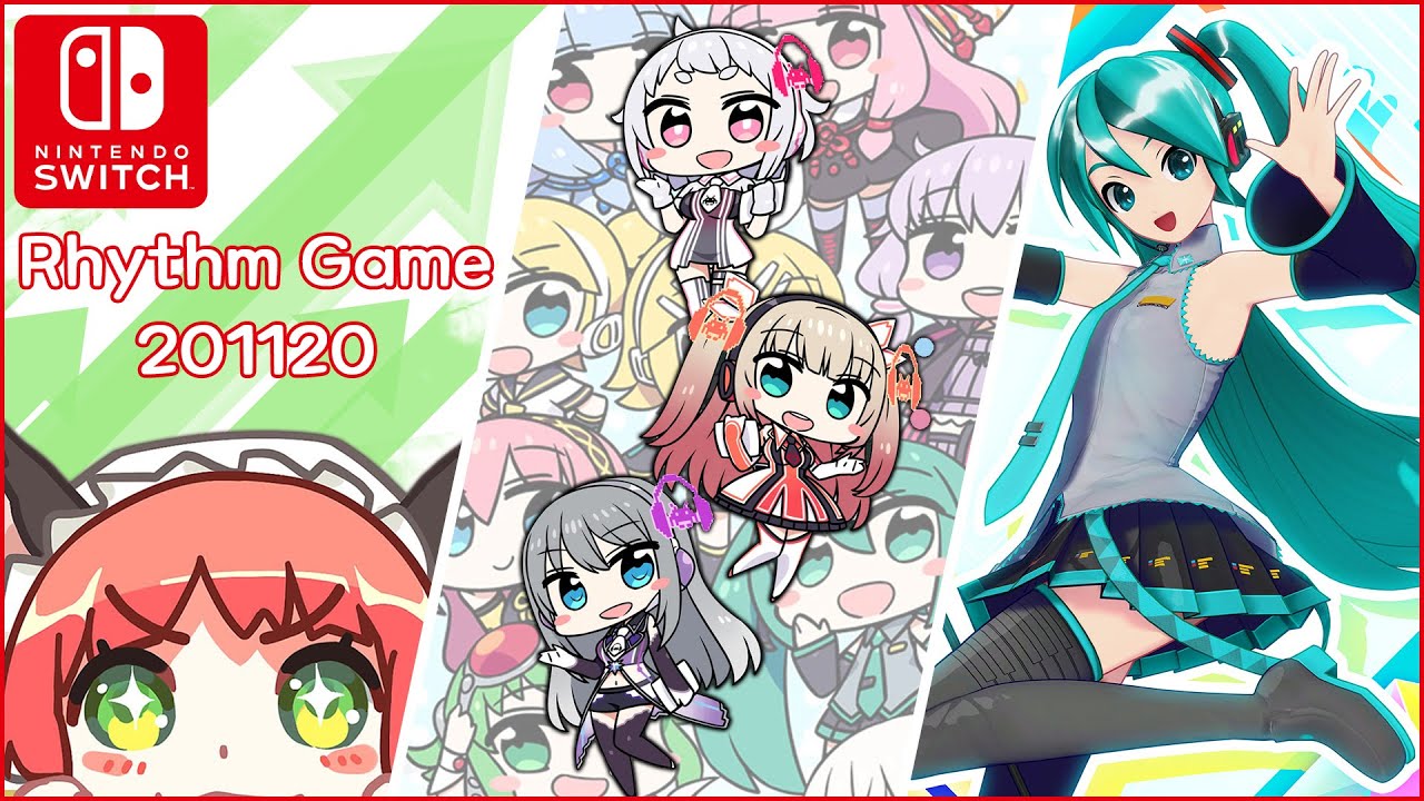 [ Nintendo Switch ] Rhythm Game 리듬게임 0 w0 -201120- - YouTube