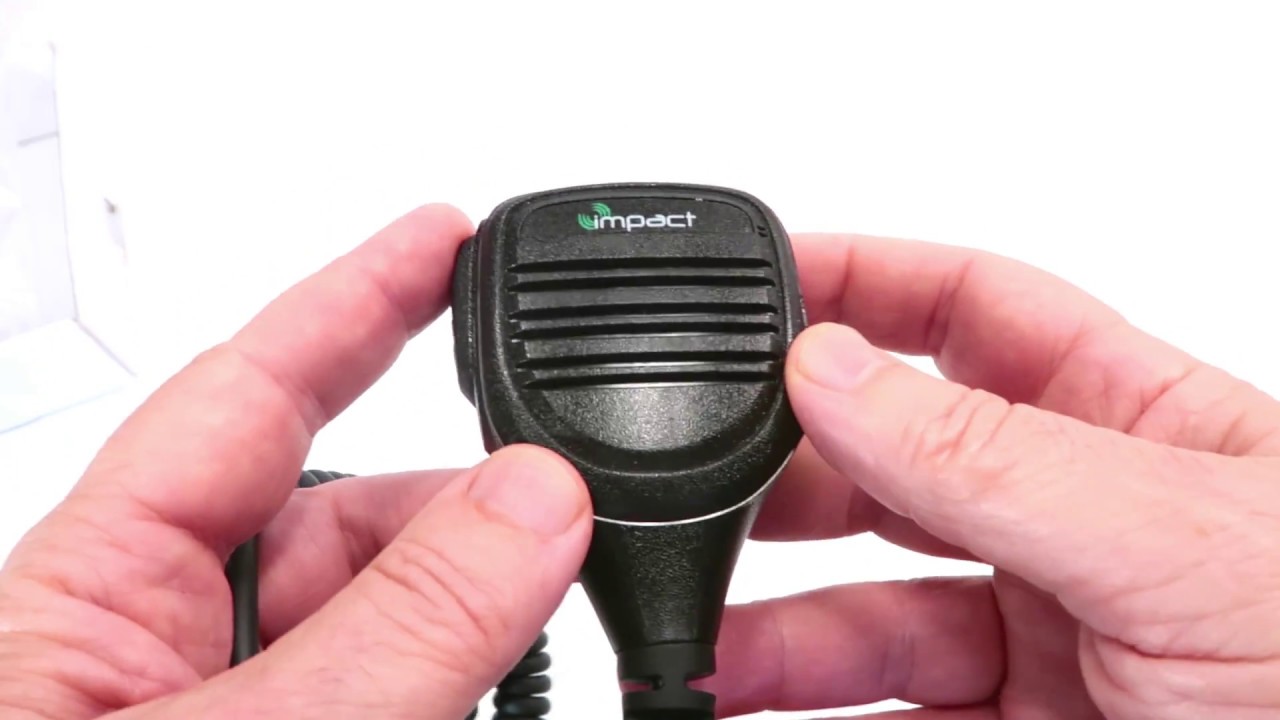 XTS5000 Speaker Mic HD3 - YouTube