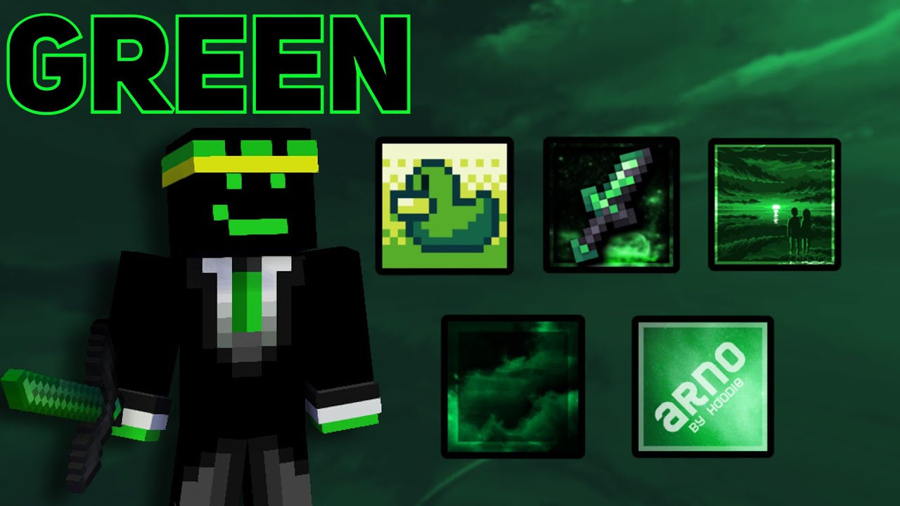 Top 5 BEST Green Texture Packs of the Month (April) - YouTube
