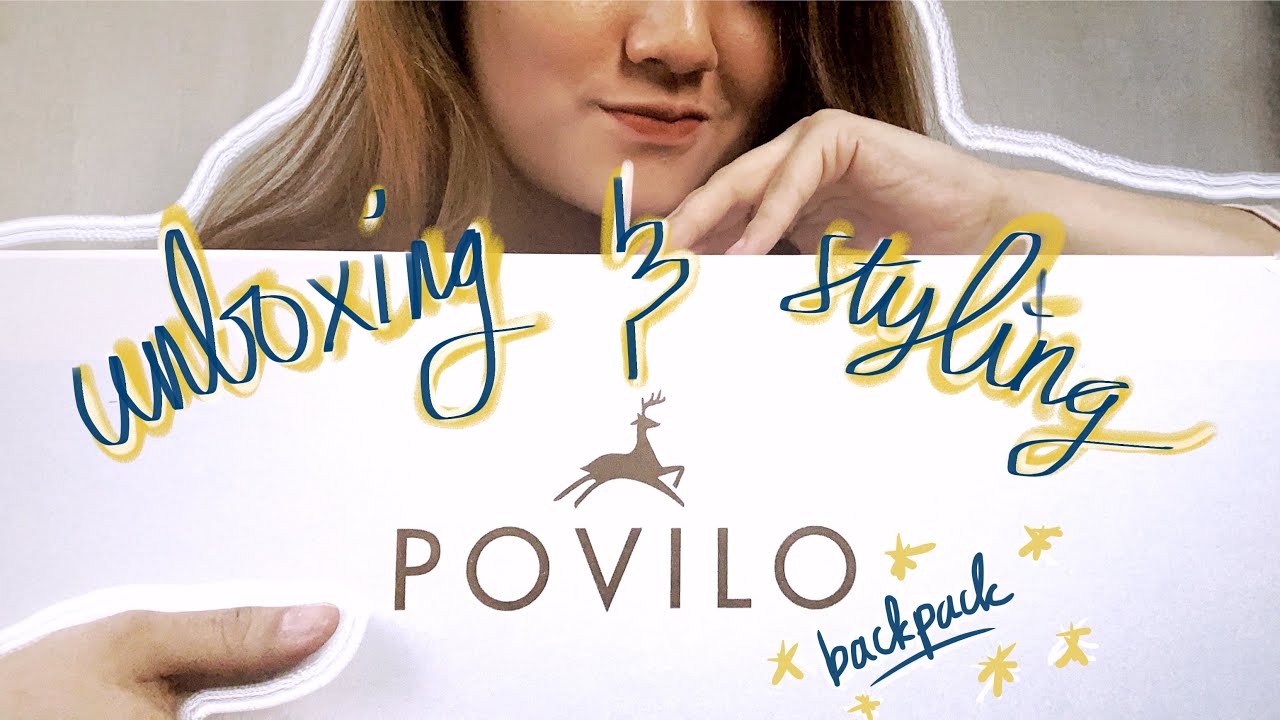 POVILO HABIT BACKPACK REVIEW, UNBOXING & STYLING (2020) - YouTube